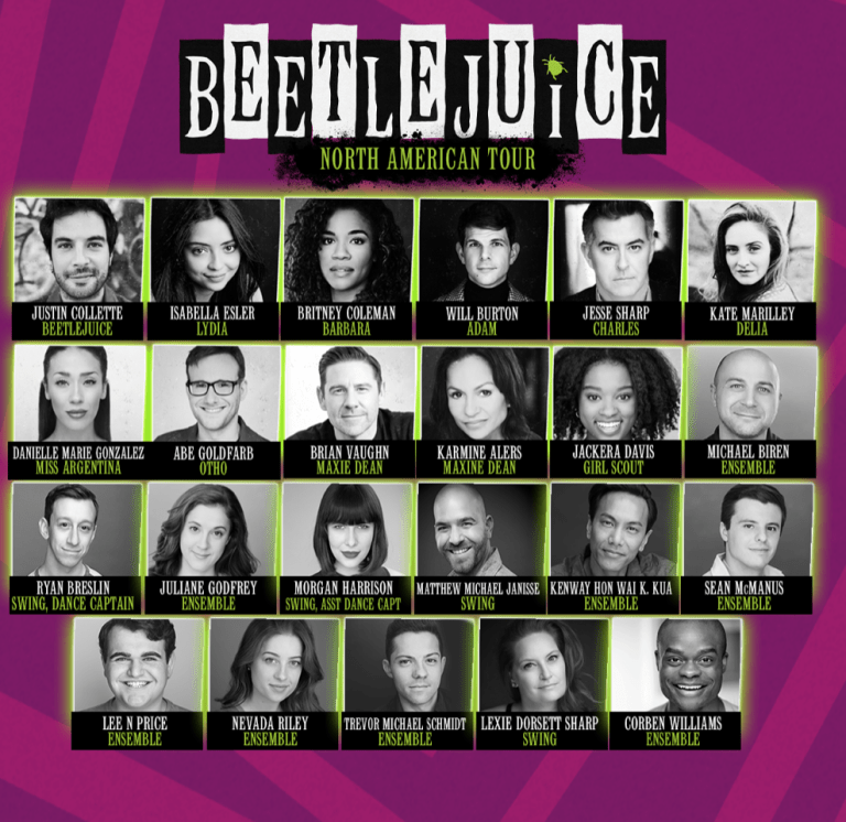 ‘Beetlejuice’ Announces Full Cast for Upcoming Tour – Tours To You