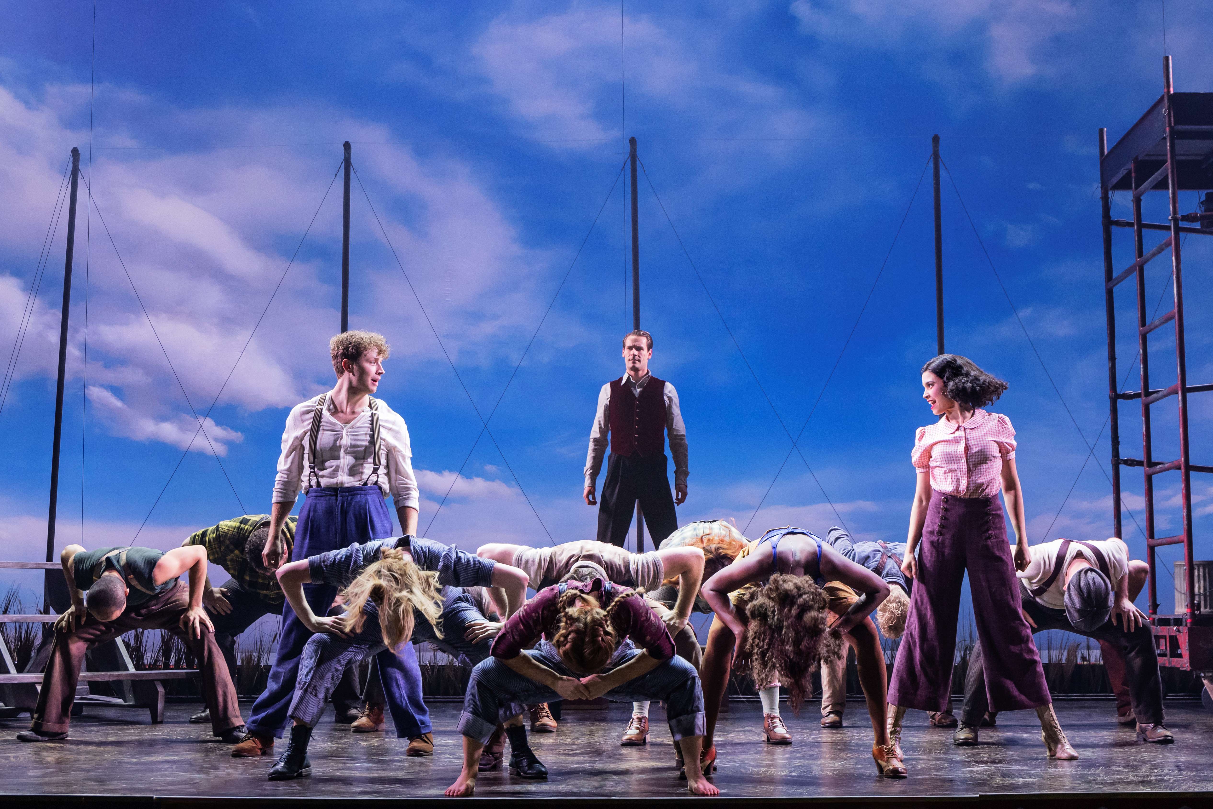 Zachary Keller, Connor Sullivan, Helen Krushinski and the Cast of WATER ...